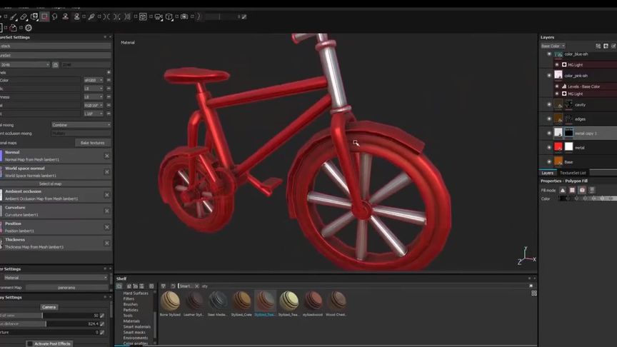 看看用Maya怎么制作自行车模型