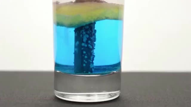 石墨+铝线+硫酸铜+盐水,会起什么样的反应?