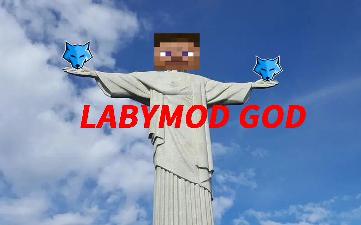 耶稣史蒂夫复活之后带领Labymod狼群在ac服中救赎方块人