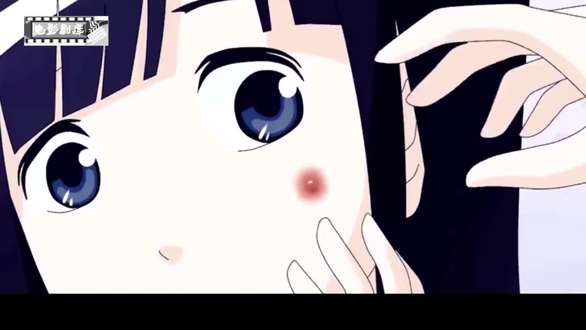 日本女孩脸上长满痘,挤破后流出液体黄金,奇幻惊悚动画