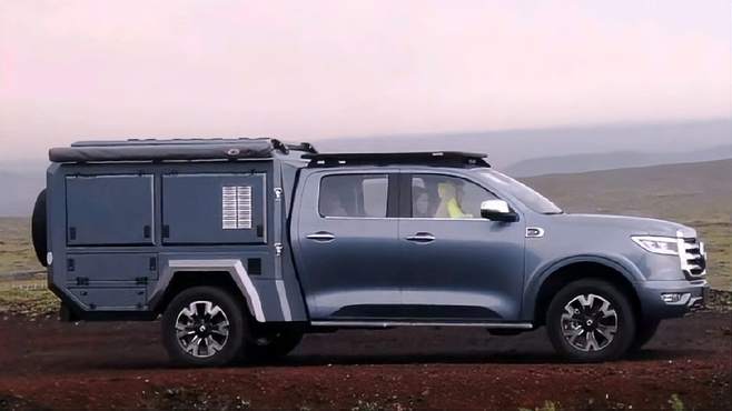 旅装版长城炮来了,能越野的房车,各种家电应有尽有