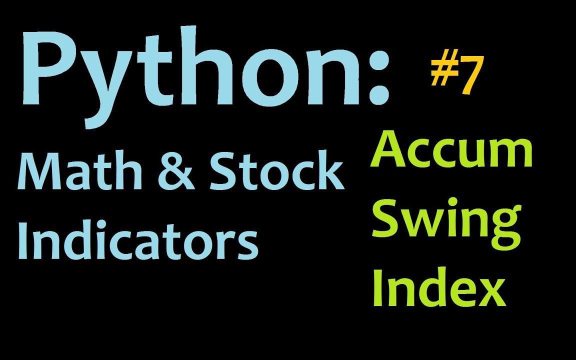 ...Accumulative Swing Index (ASI) in Matplotlib 4| Matplotlib 4 中的