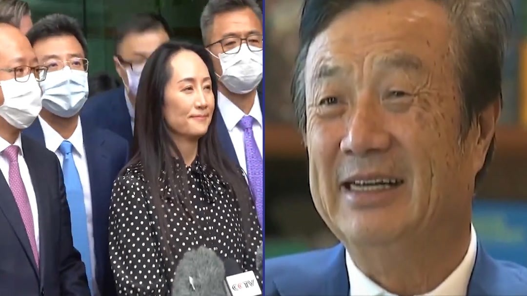 孟晚舟回到祖国,回看任正非聊起女儿的访谈令人不禁落泪