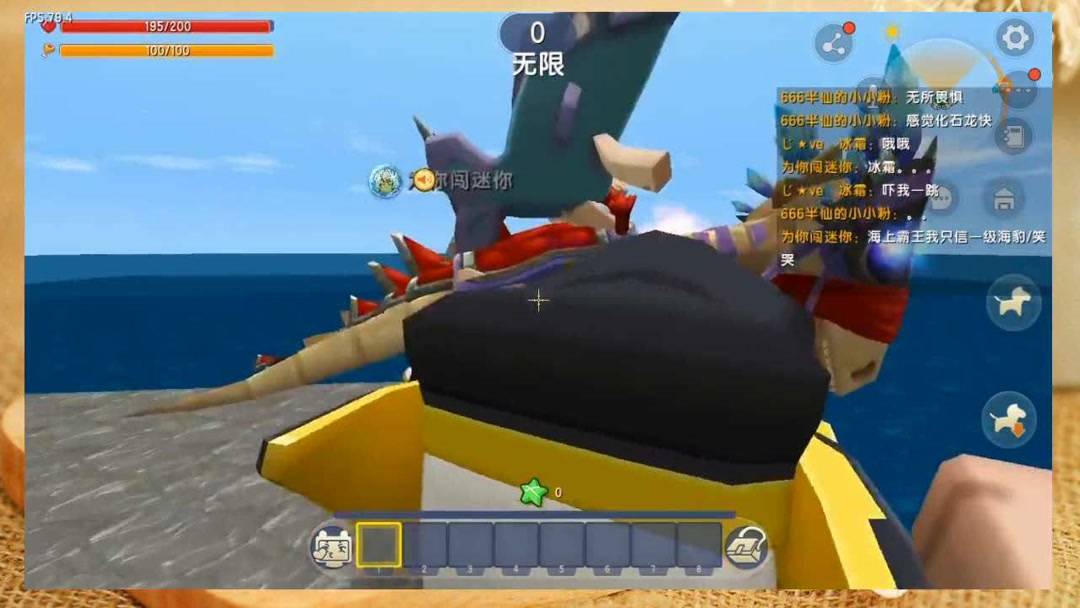 迷你世界半仙解说:超能海豹大战超级化石龙,真的太精彩了!