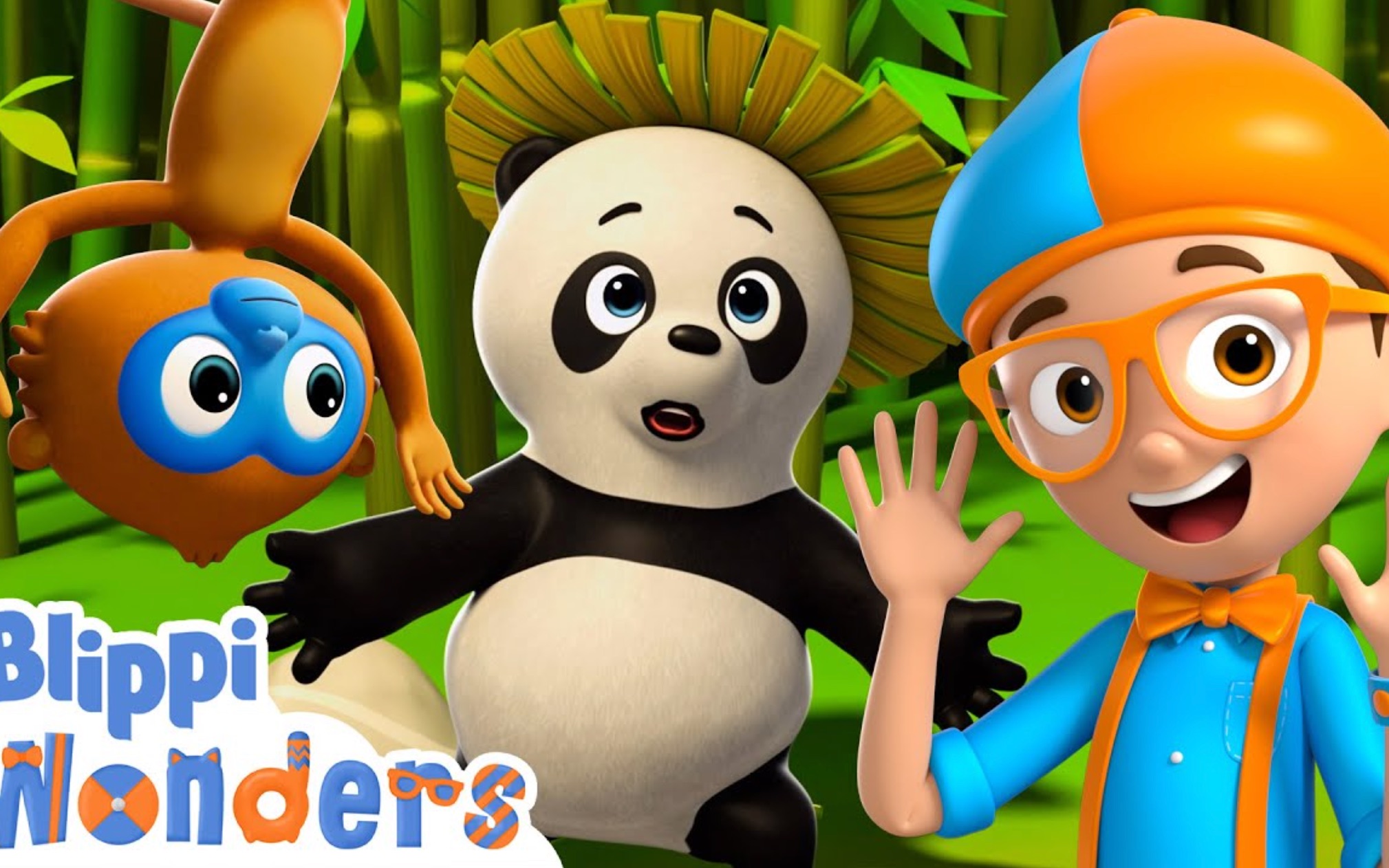 【Blippi Wonders】认识丛林动物|动画版系列|科学科普