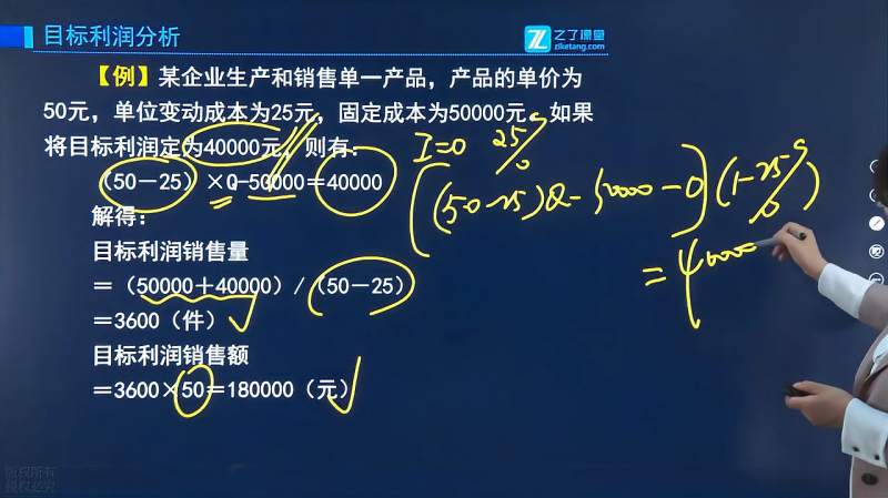 中级会计财务管理:第八章-本量利分析与应用(3)