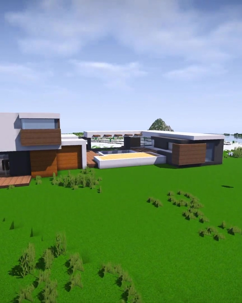 我的世界海景别墅建筑展示(第6期)