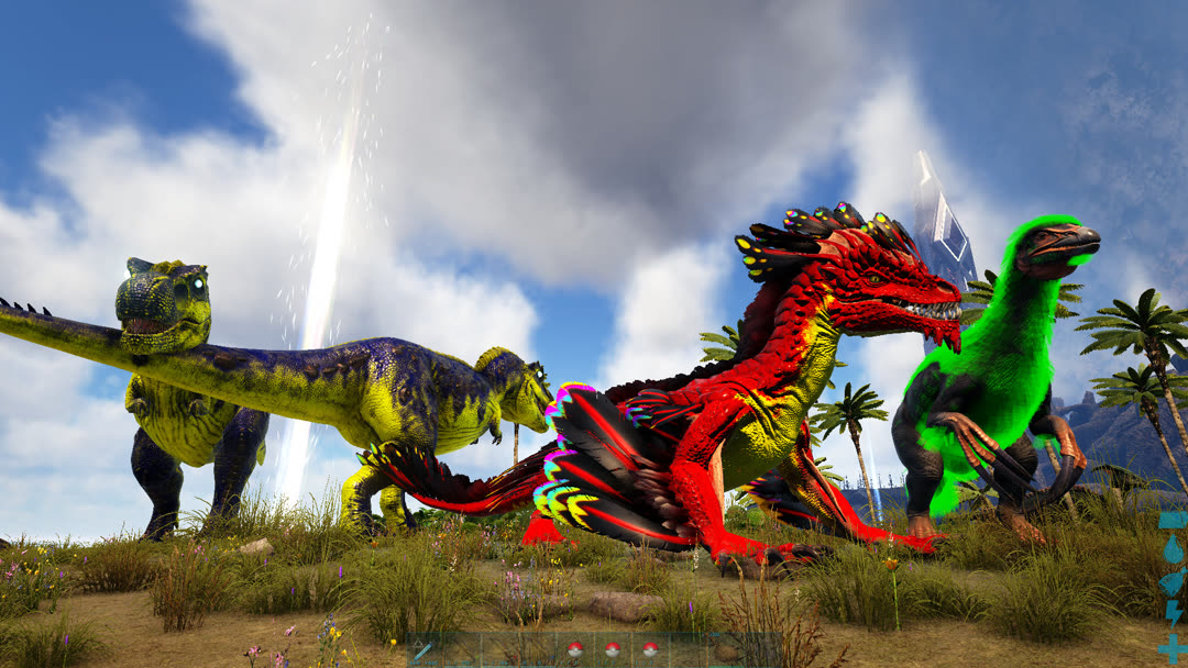 方舟生存进化 永恒灭绝二合一,超强模组之间的对决!