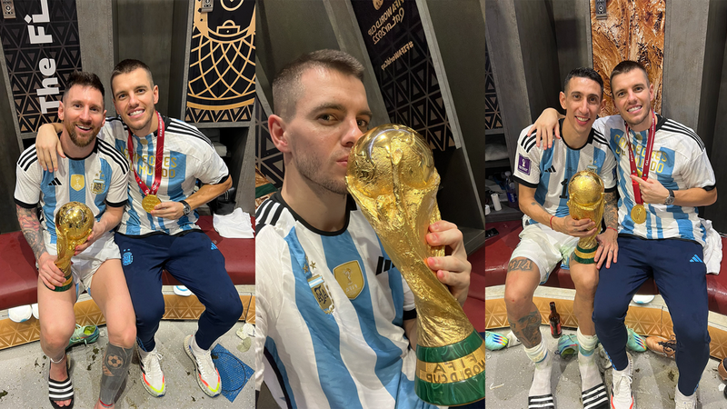 阿根廷夺得世界杯冠军 国内球迷狂欢庆祝胜利