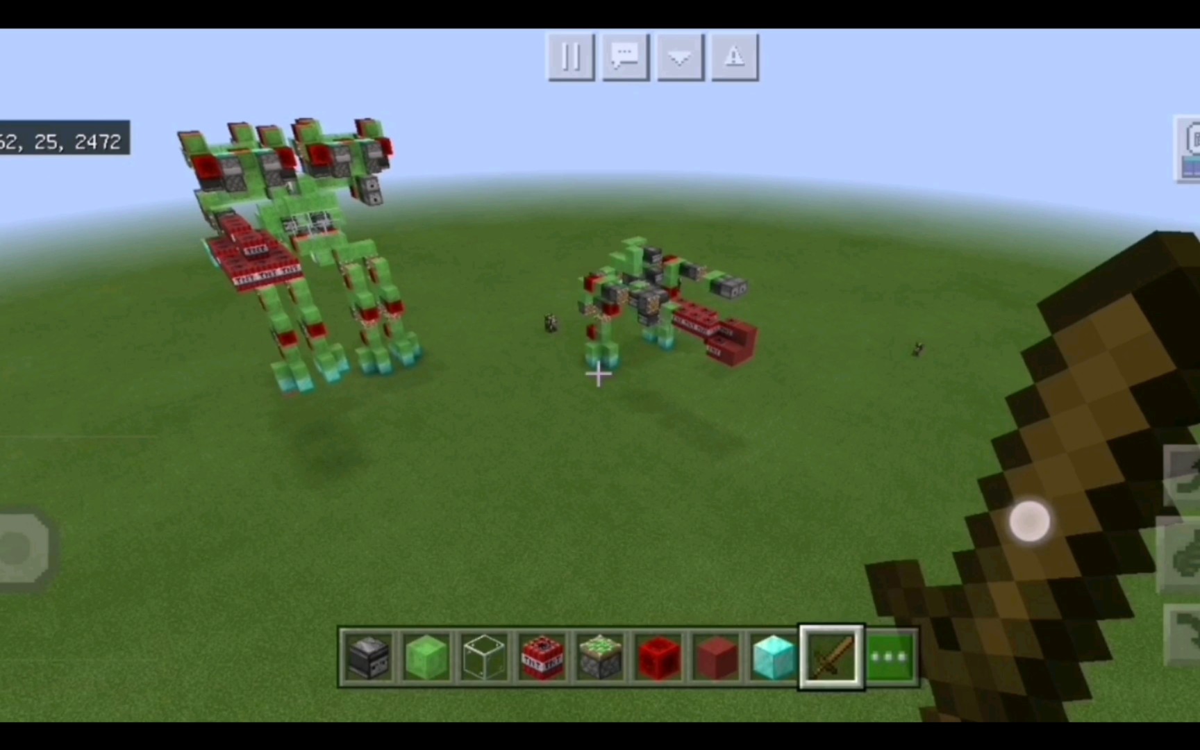 我的世界网易版:大型机甲机器人系列