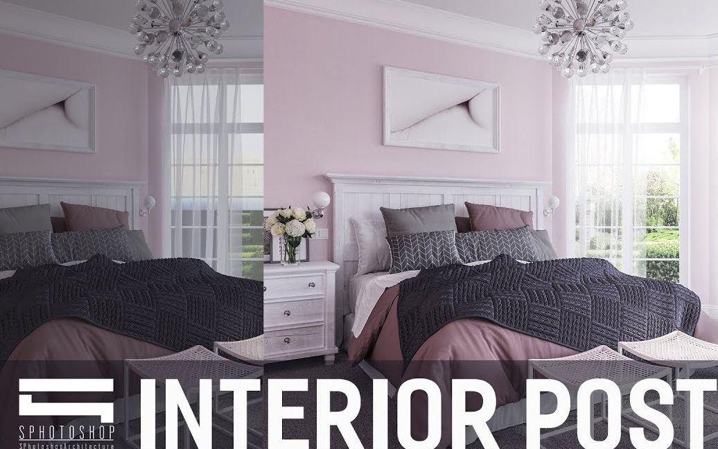 photoshop|效果图ps后期处理|卧室篇05