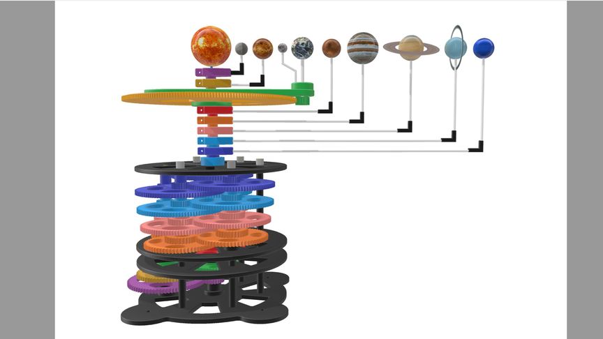 太阳系行星仪Orrery