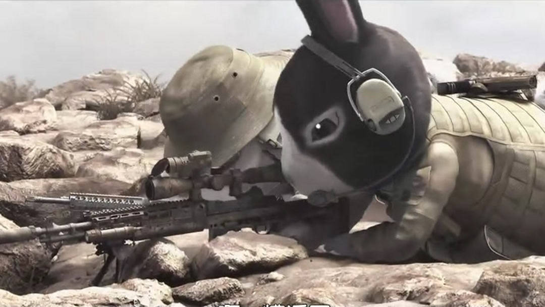 不一样的战争片,全是萌萌动物,太可爱了