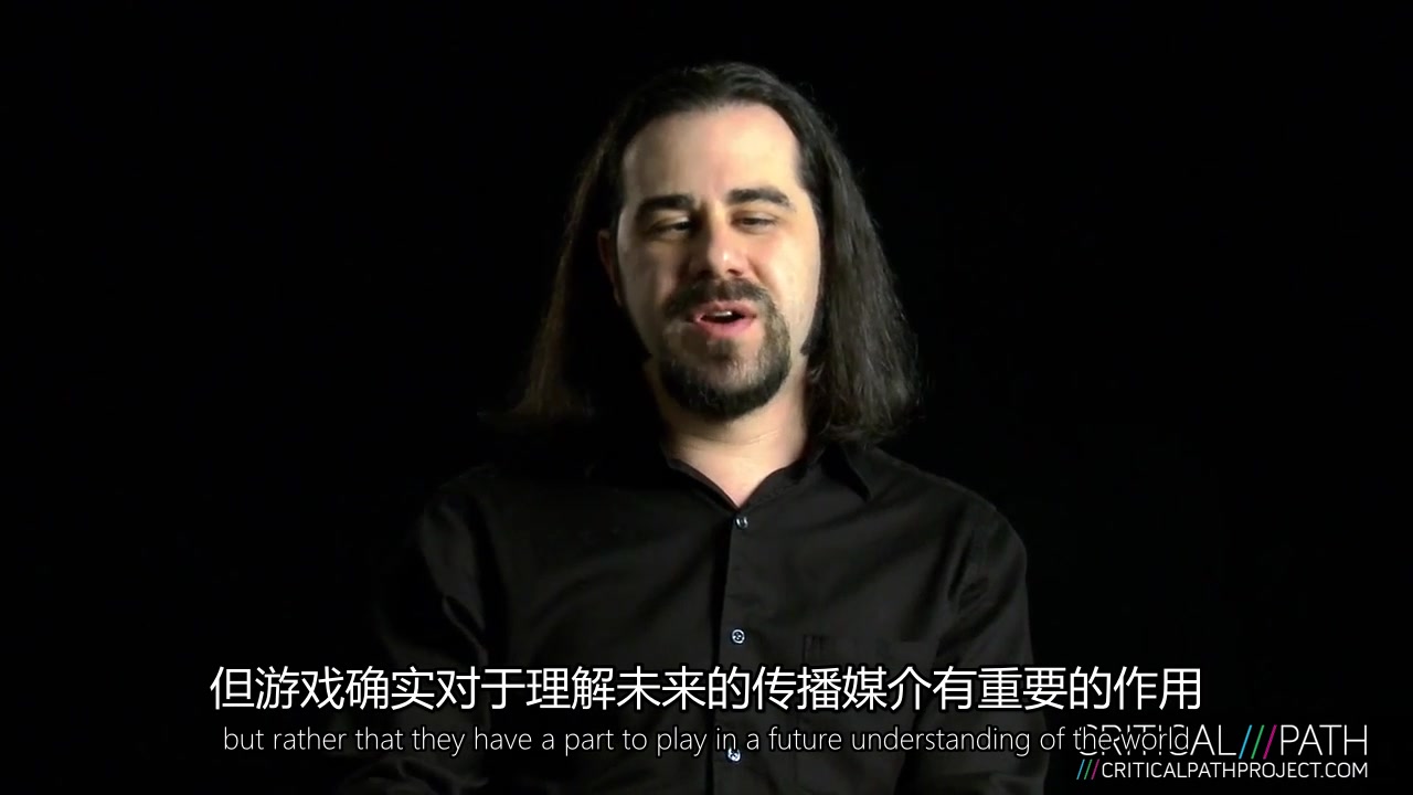 【中字】【Critical Path Project】Ian Bogost谈游戏作为传播媒介的作用
