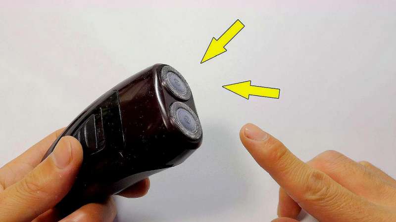 电动剃须刀钝了根本不用换刀头,一个方法,两三下锋利如新,真棒