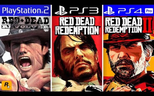 [游戏进化史]PlayStation平台上的荒野大镖客/碧血狂杀进化史 PS2-PS4