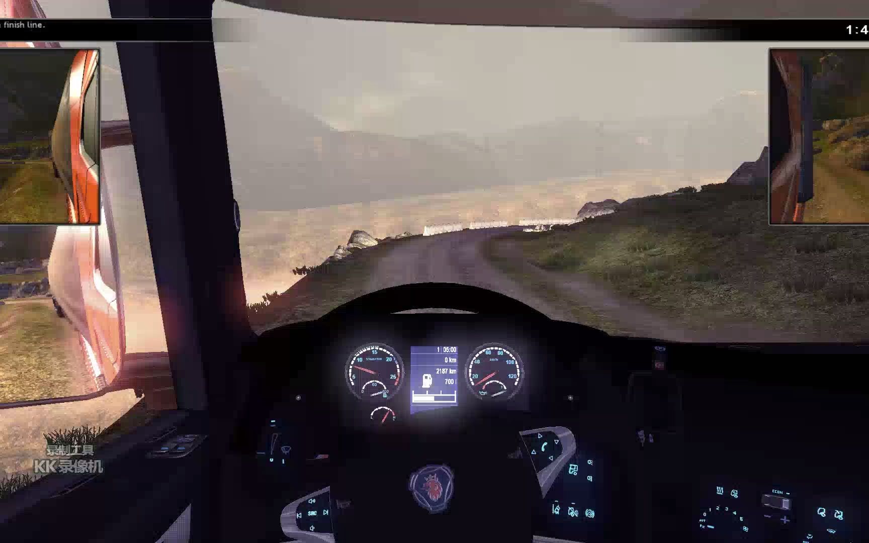 ...斯堪尼亚重卡驾驶模拟完整版危险挑战系列 05 后6个关卡不一样