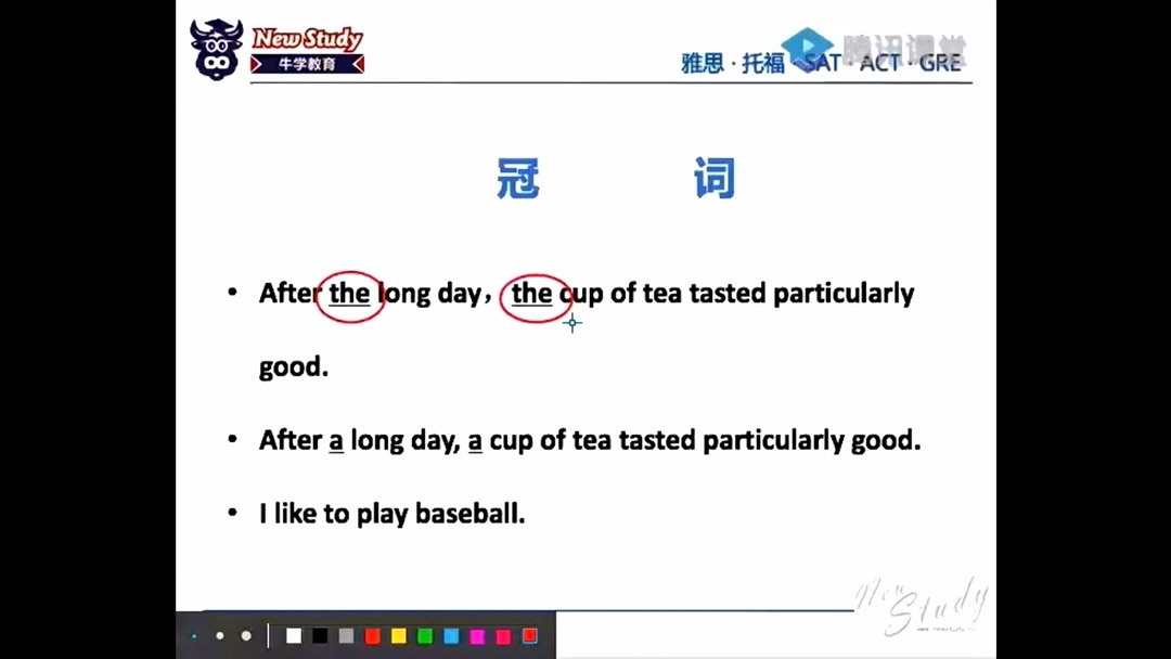 第四课:冠词(不定冠词、定冠词 )【雅思词汇语法特训课】