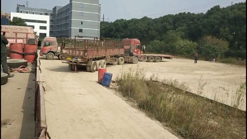 无法超越半挂车倒车视频讲解教学方法半挂倒车技巧90度入库步骤