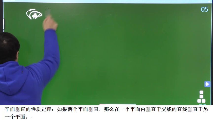 高中数学——立体几何——平面垂直的性质定理