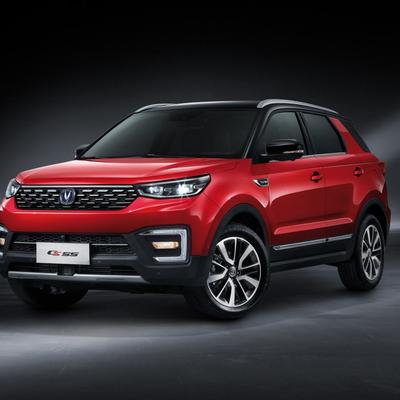 【新款长安CS55官图发布】新车前格栅内部采用了全新的点阵式设计,...