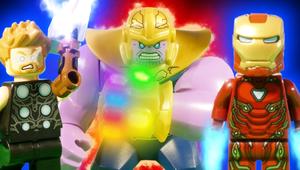 我的世界乐高定格动画-乐高复仇者无限战争16 -凯旋塔诺斯