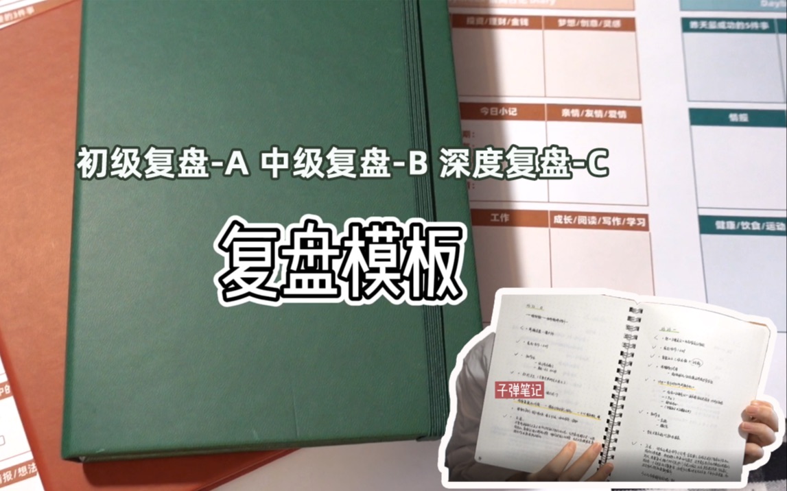 【静静教主】帮助你快速成长的复盘模板丨有模板提供丨使用教程分享