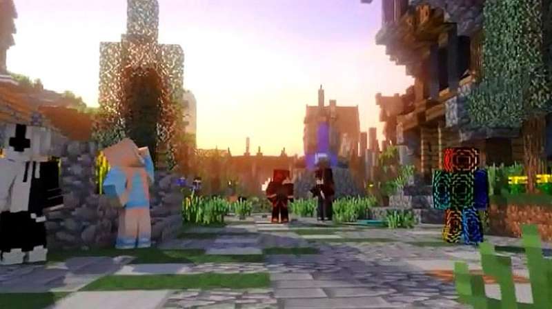 我的世界,老玩家看了都会感动的动画片段!