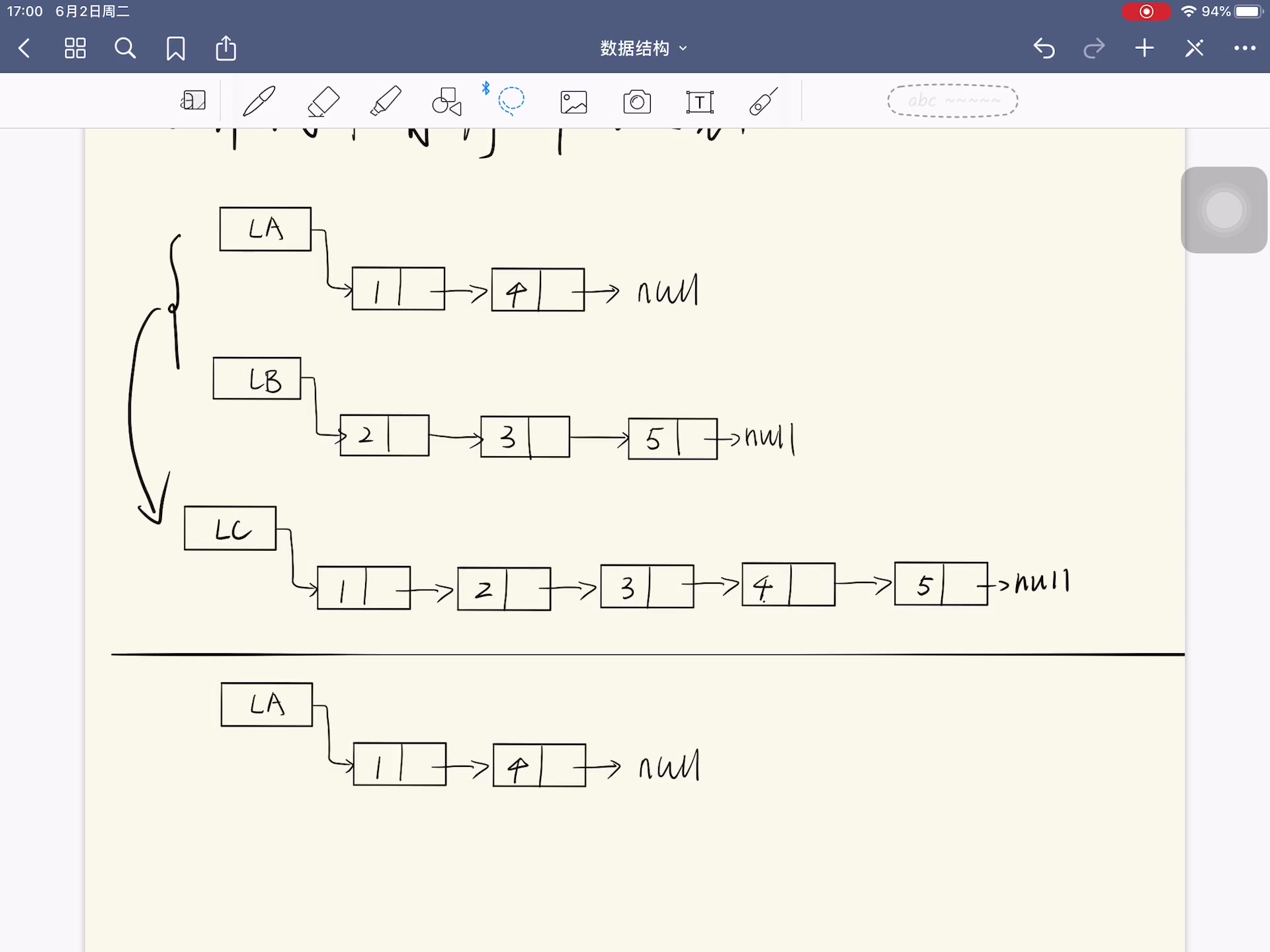合并两个有序单链表