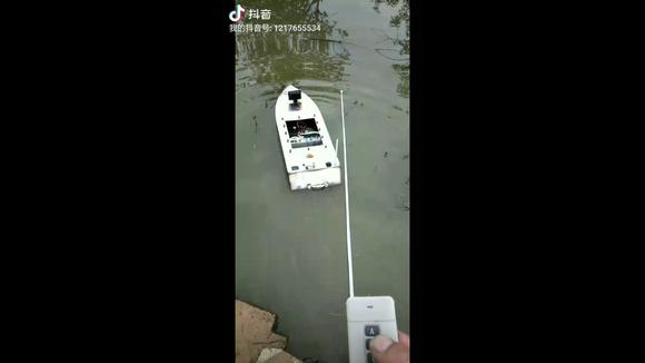 自制拉网遥控船