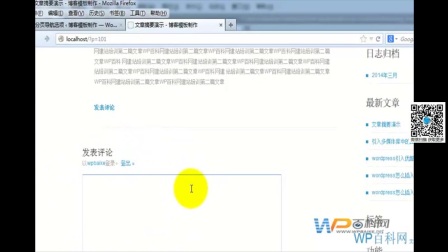 WP中20 文章页面