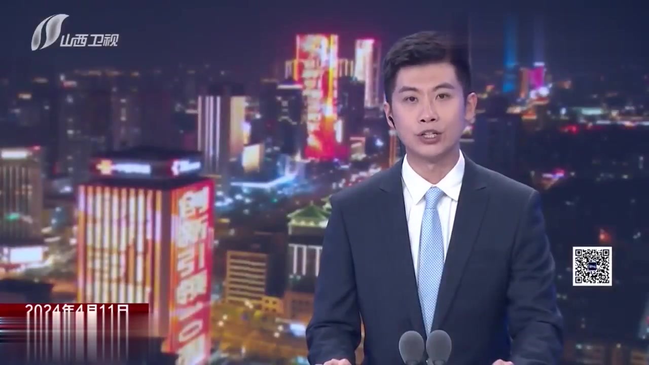 太原迎泽大街灯光秀创新宣传总体国家安全观