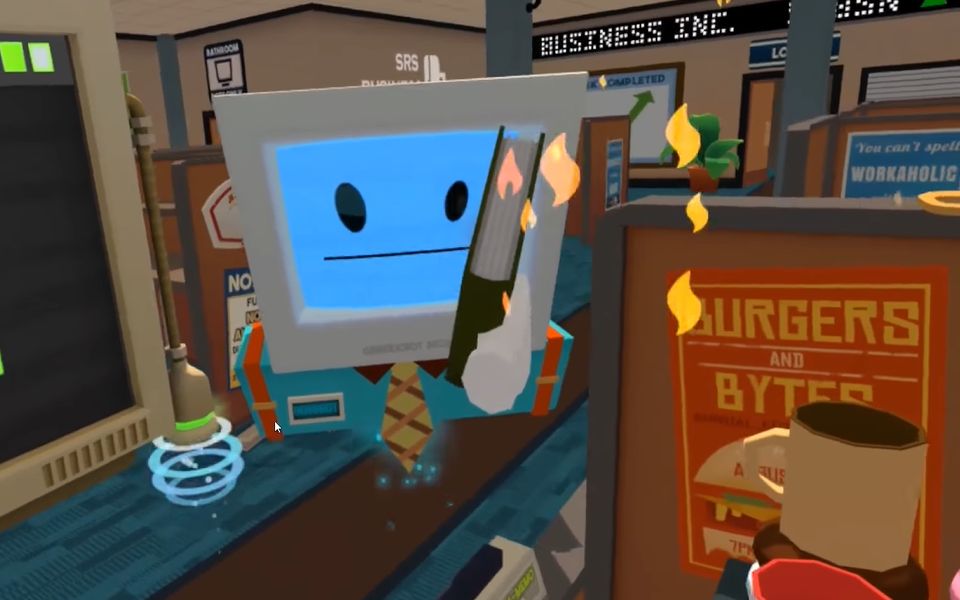 工作模拟器(VR)-极速通关-7分35秒