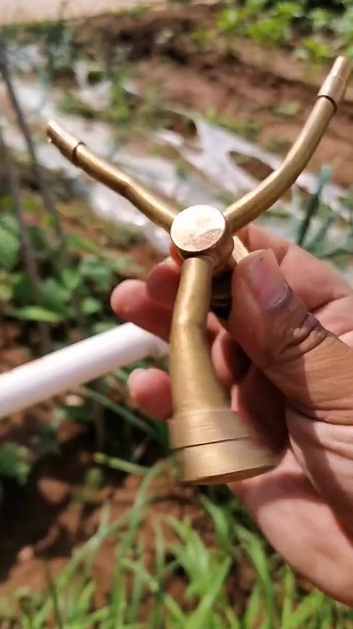 浇花种地必备的旋转喷头