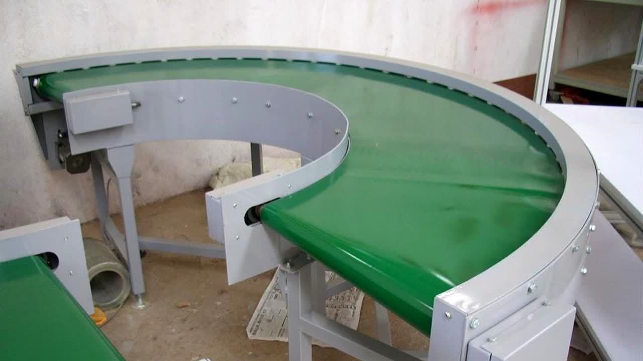 工厂最常见的转弯型皮带输送机原来这样是设计的!优缺点精讲