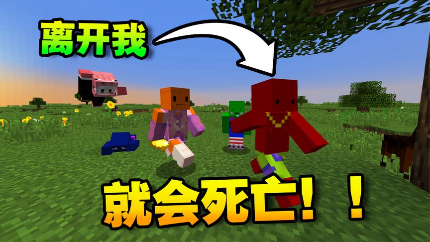 我的世界 其他玩家一旦离开你就会死亡!?