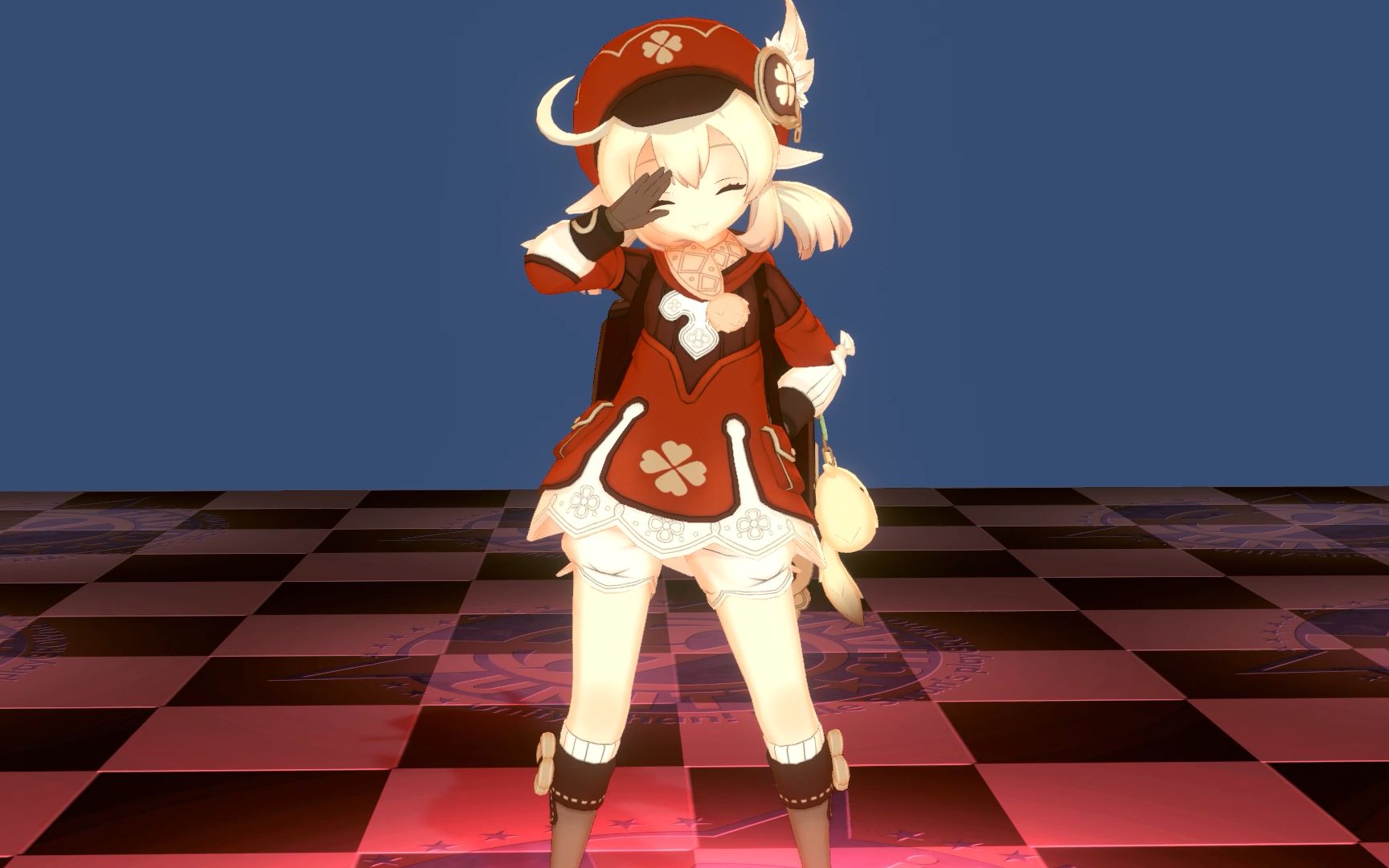 可莉模型动作测试(Unity3渲2)