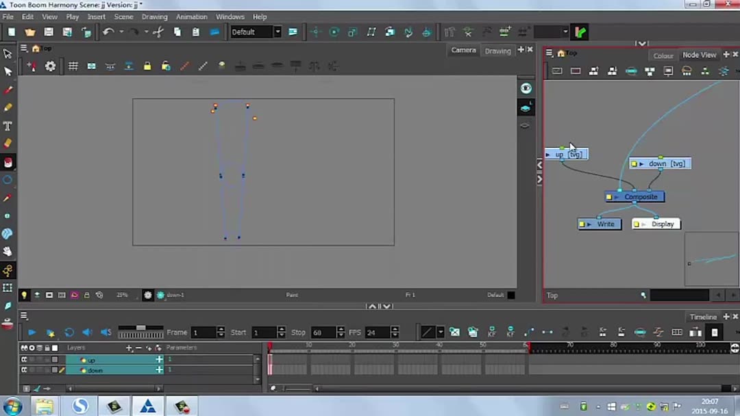 ToonBoomHarmony使用技巧系列之九harmony手部拆分结构