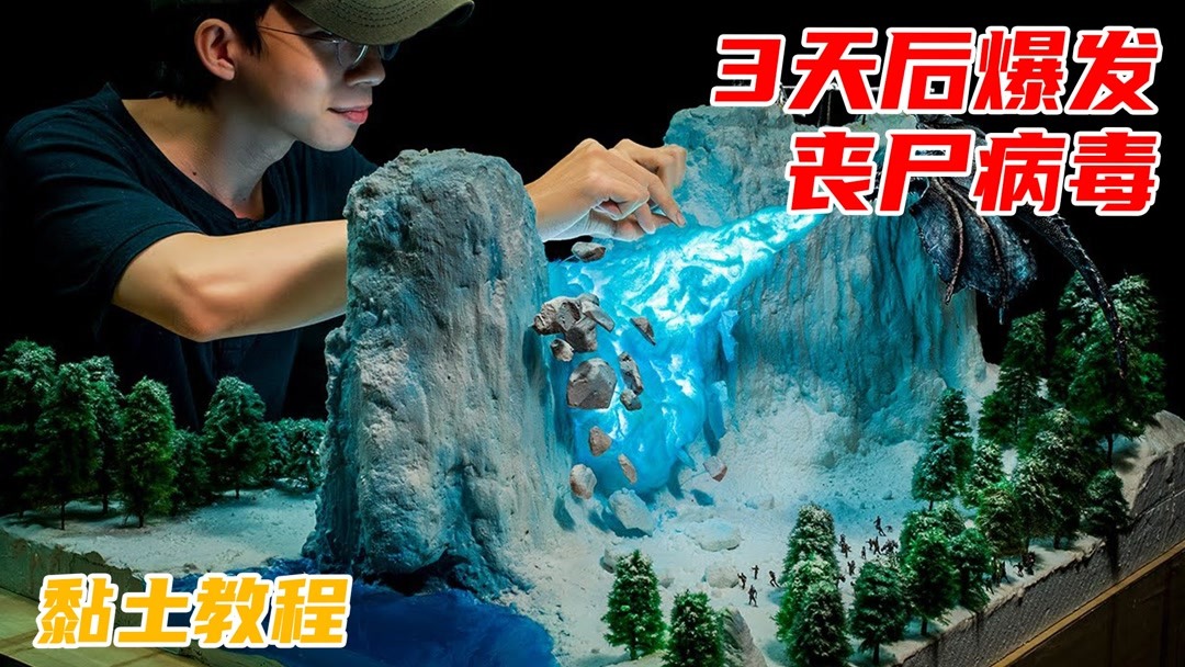 模型:史前翼龙苏醒散播病毒,末日世界来临,你会怎么做?