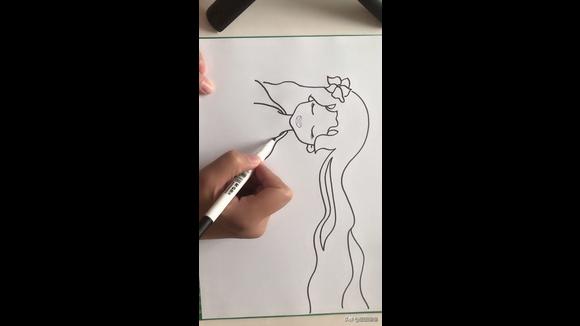简单几笔勾出3.8节简笔画,手抄报,简单又漂亮