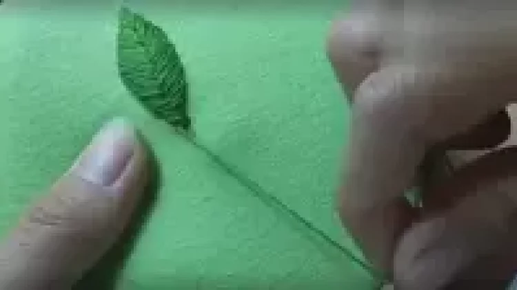衣服有破洞? 教你一招简单手工树叶补丁刺绣针法, 让衣服完美又精致