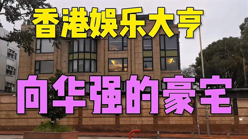 实拍向华强的香港超级豪宅,邻居是顺丰快递老板王卫和成龙!