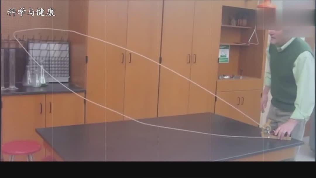 神奇的物理实验:绳子通过2个滑轮后竟然飞了起来,你知道原理吗