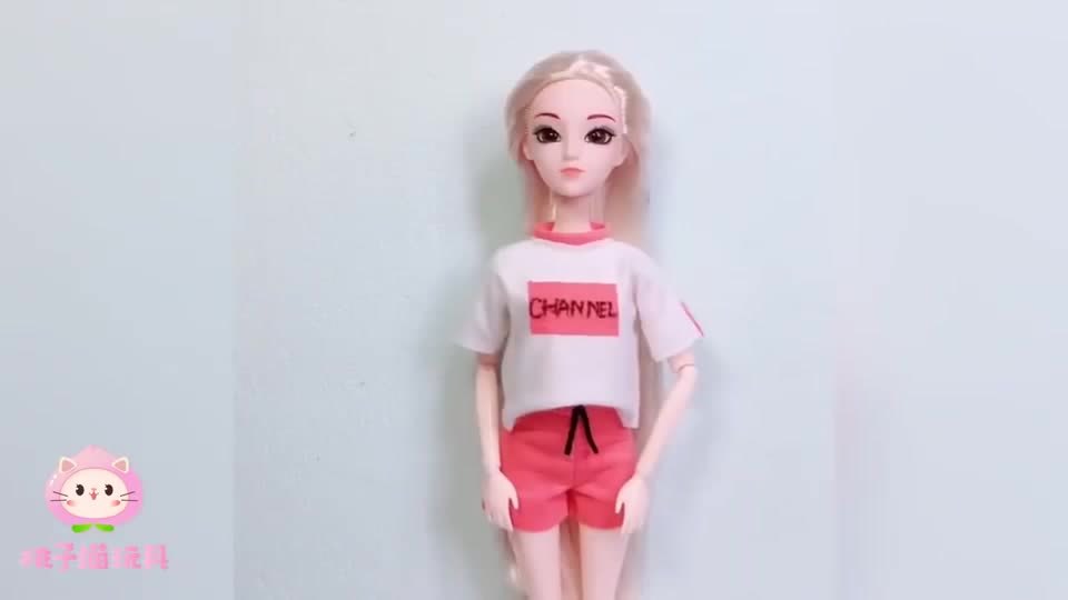 芭比娃娃这套休闲服装好看吗?来看看如何制作吧