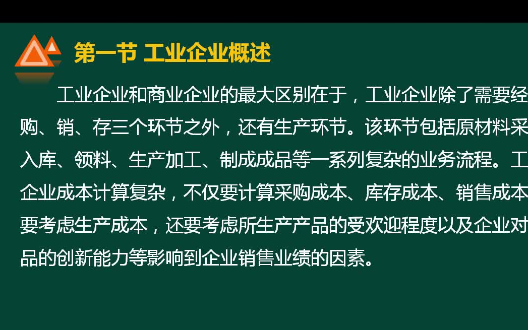 2021会计实操 会计实务 工业会计岗前准备