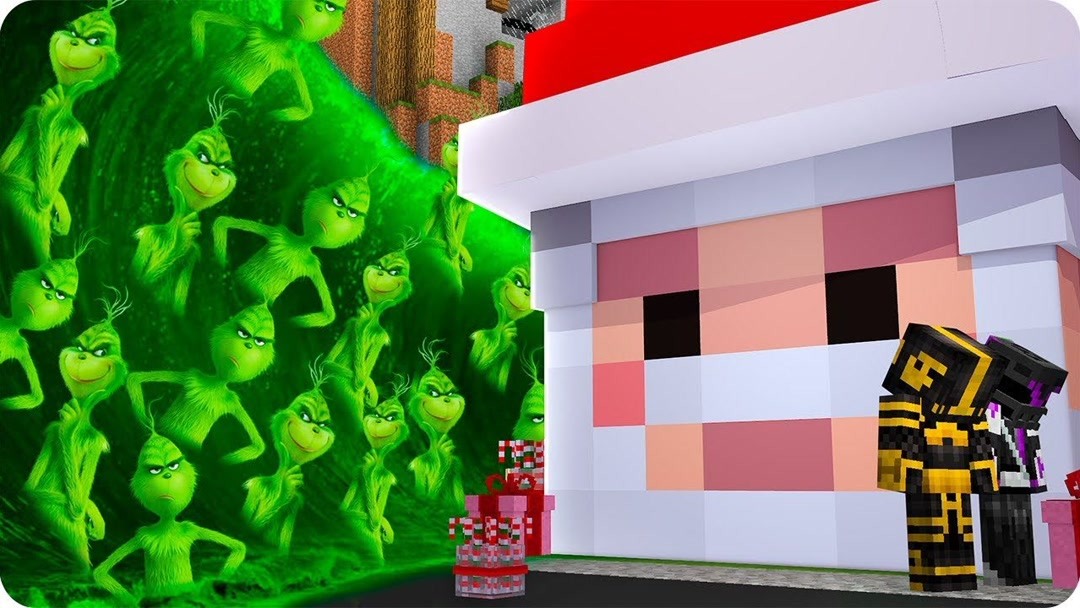 我的世界游戏:房子里的各种挑战!