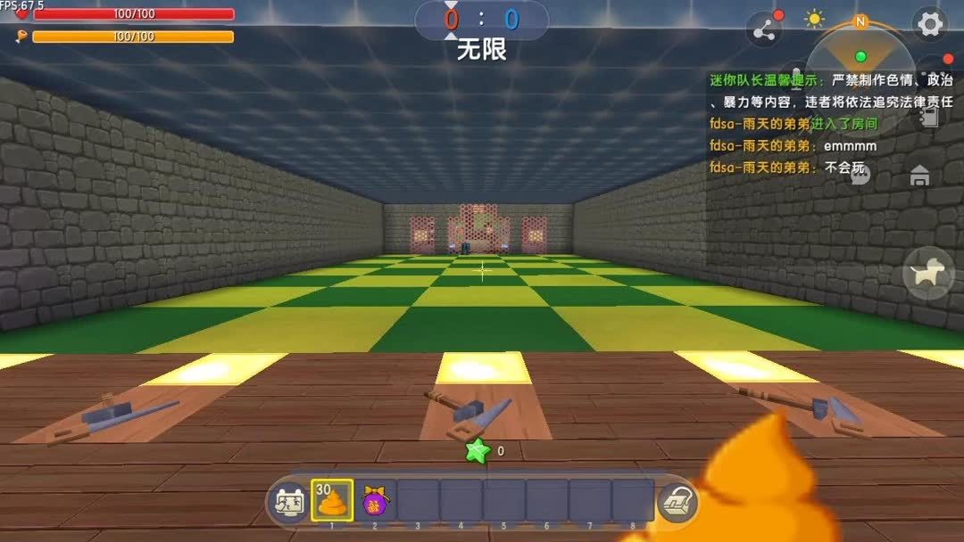 迷你世界:植物大战僵尸,半仙种了几十颗太阳花把僵尸门都堵死!