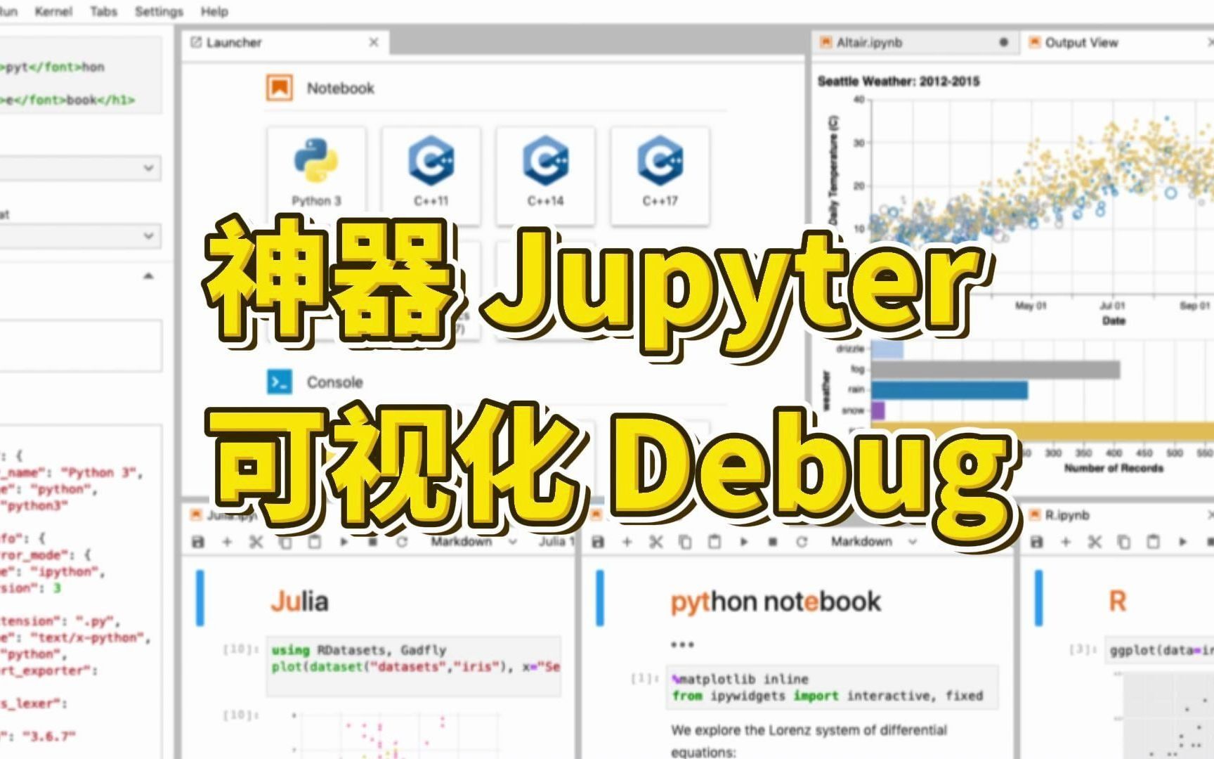 神器 Jupyter 的可视化Debug !