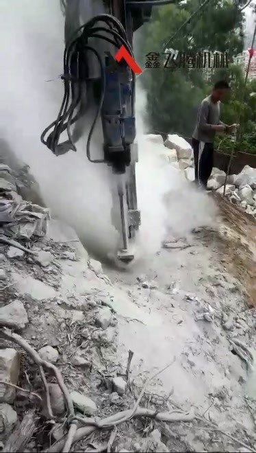 挖改液压钻机钻孔效率