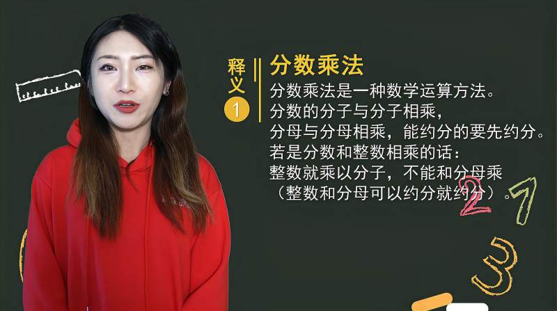 “分数乘法”的定义以及例题